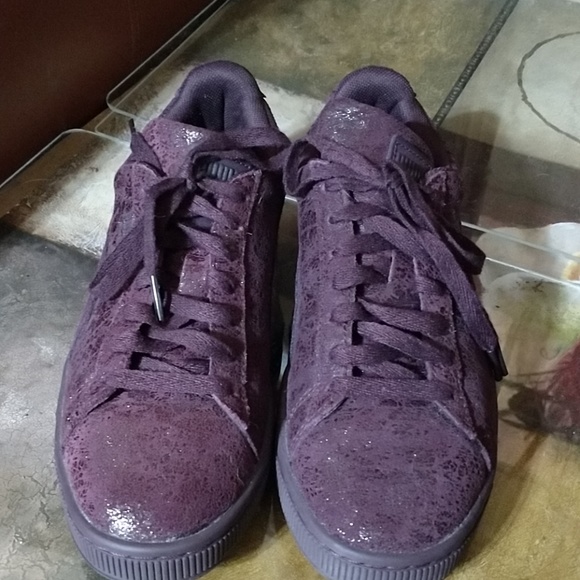 Puma | Shoes | Pumas Most Unique Color Plum | Poshmark